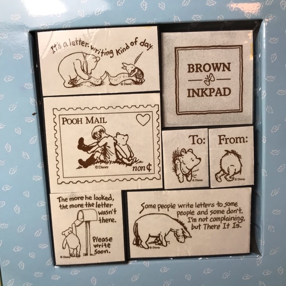 Disney | Office | Hpdisneys Classic Winnie The Pooh Stamps | Poshmark